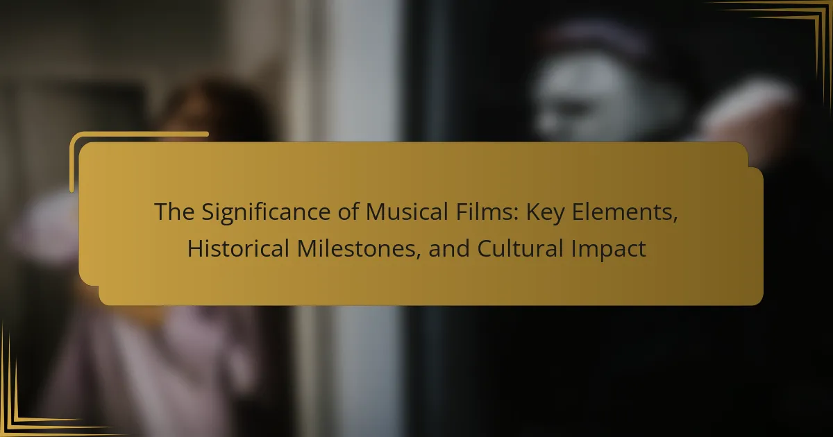 The Significance of Musical Films: Key Elements, Historical Milestones ...